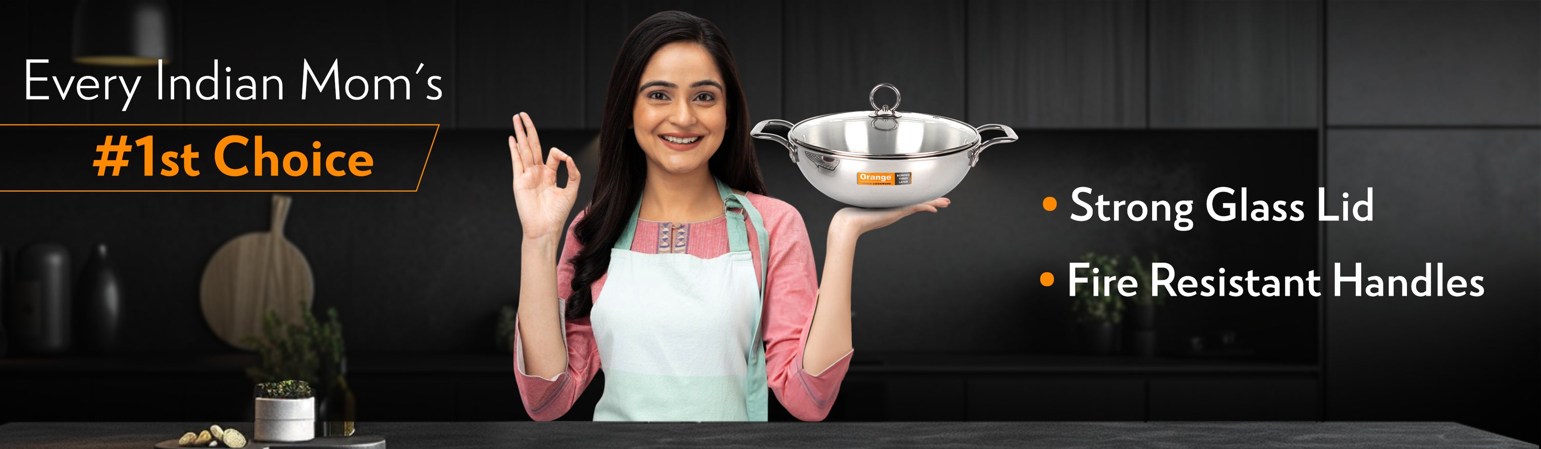 Orange Cookware & Appliances