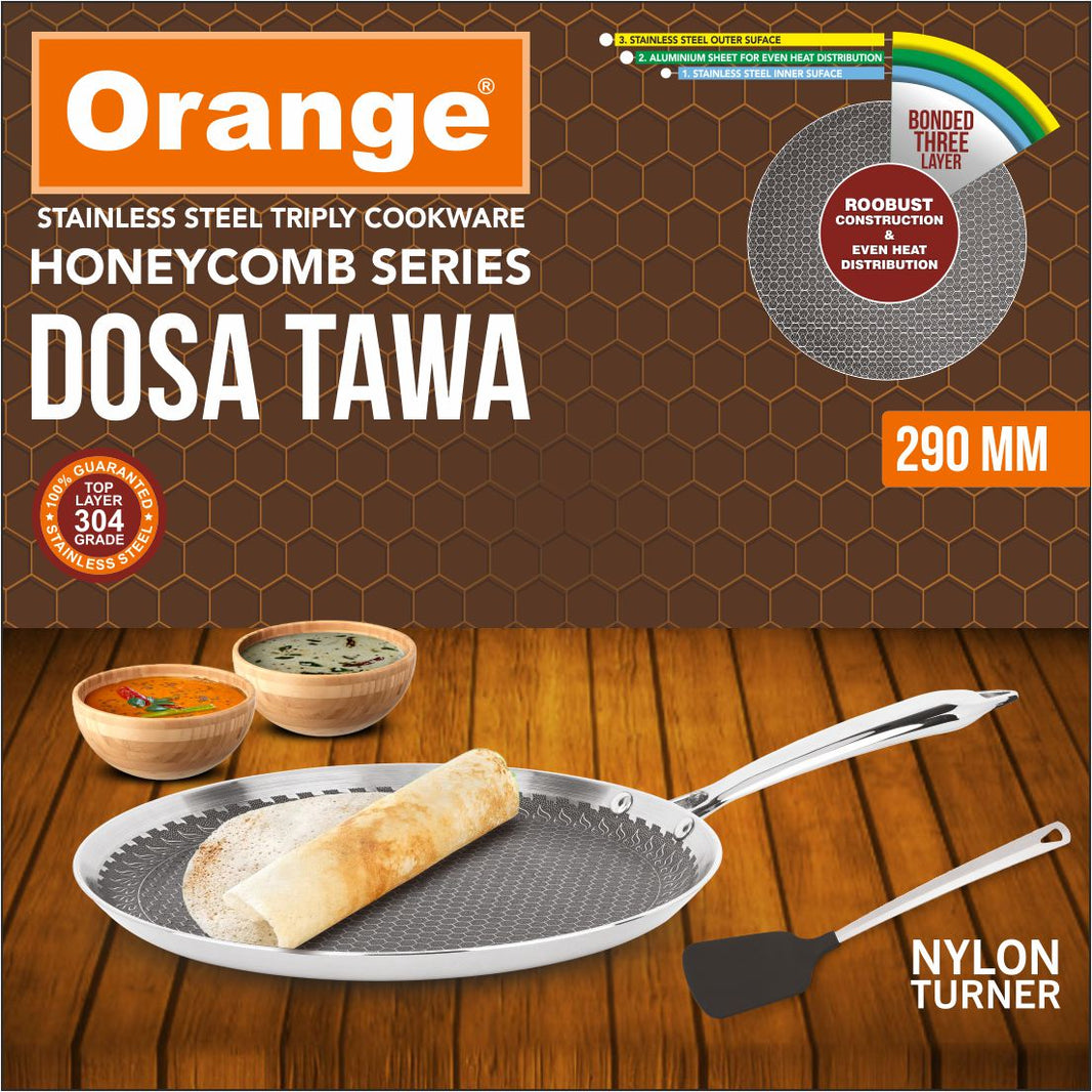 Honeycomb Series – Orange Cookware