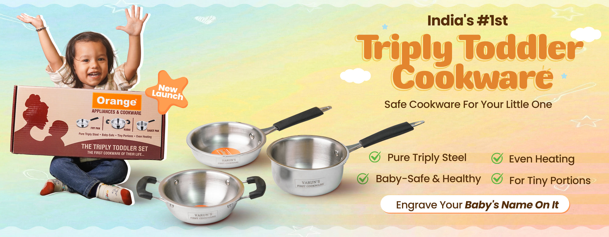 Toddler – Orange Cookware